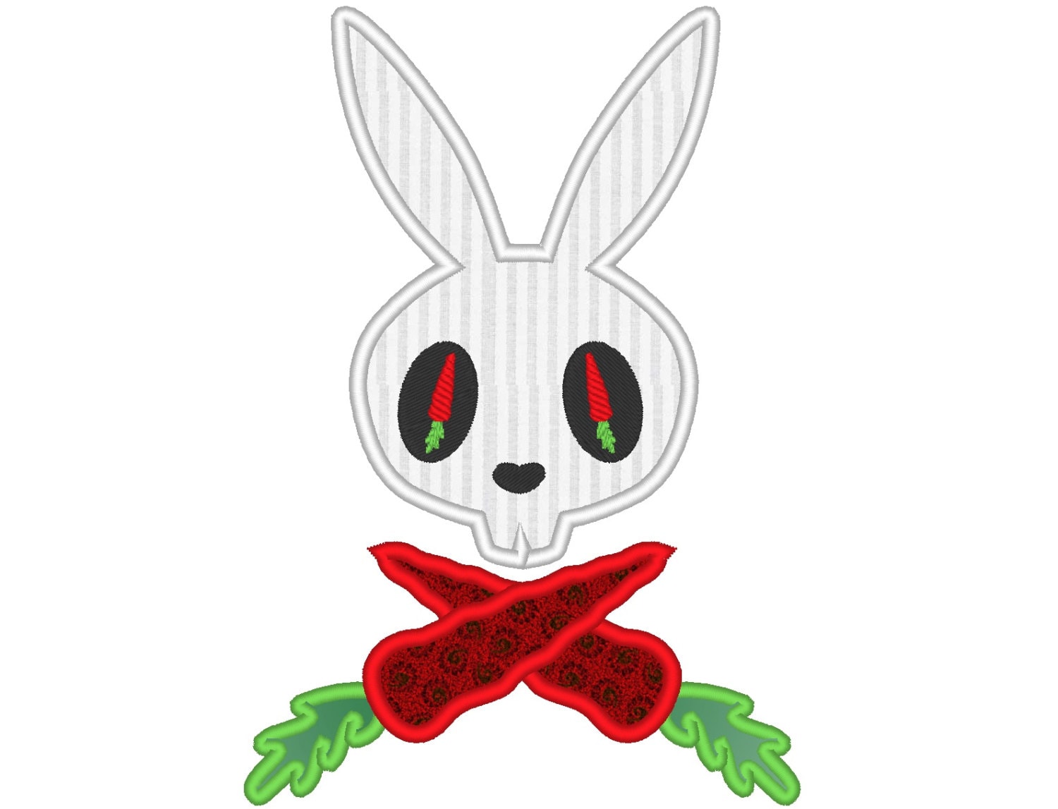 Bunny Skull And Crossbones Logo