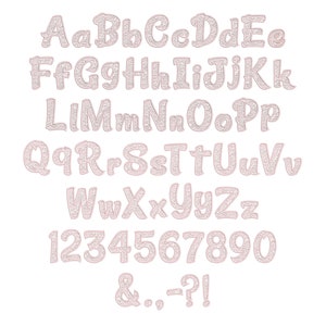 Lace Font FSL Free Standing Lace Monogram Initial Font Machine ...