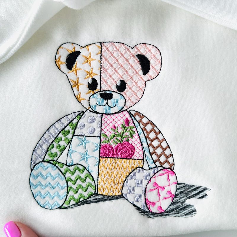 Bear Embroidery - Etsy