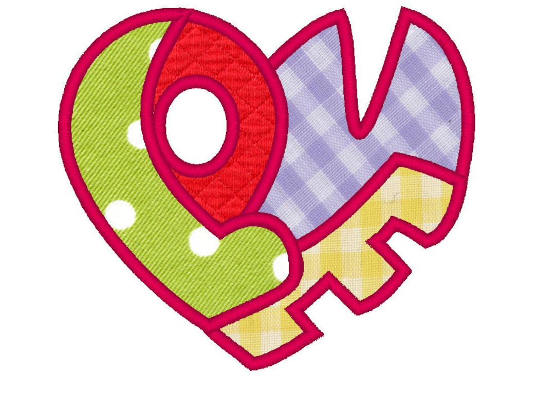 Magic Valentine Heart - Love Heart - Machine Embroidery Designs Fill ...