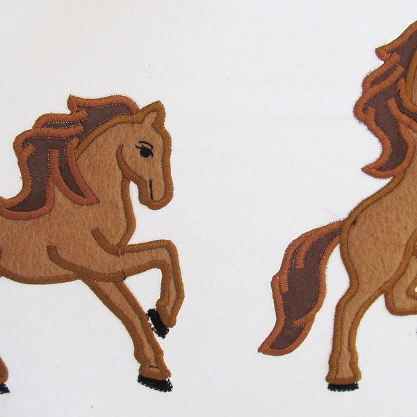 Horse Applique - Etsy