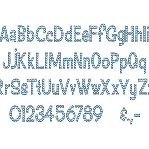 Chevron Font Ricrac Chevron Alphabet Versatile Letters and Numbers ...