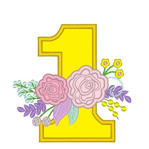 Farm Birthday Number Country Style Vintage French Floral Crown Barn ...