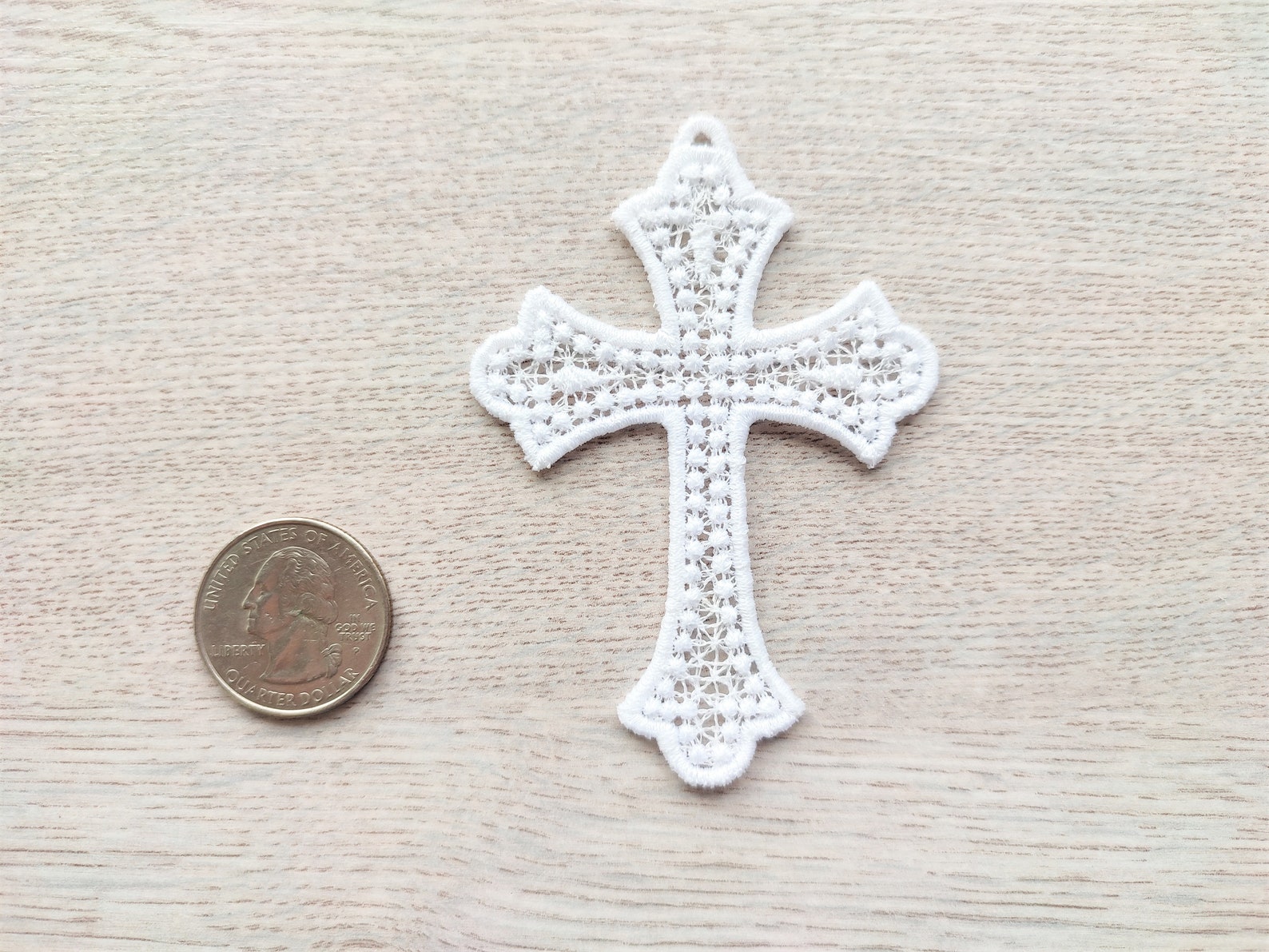 Cross Lace Embroidery Design, Cross FSL Free Standing Lace Machine ...