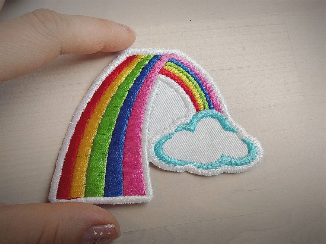 Rainbow Patch - Machine Embroidery Rainbow Patch Applique Designs ...