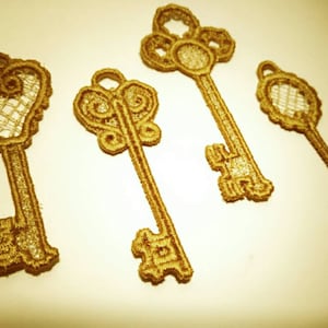 Free Standing Lace Key Designs - Etsy