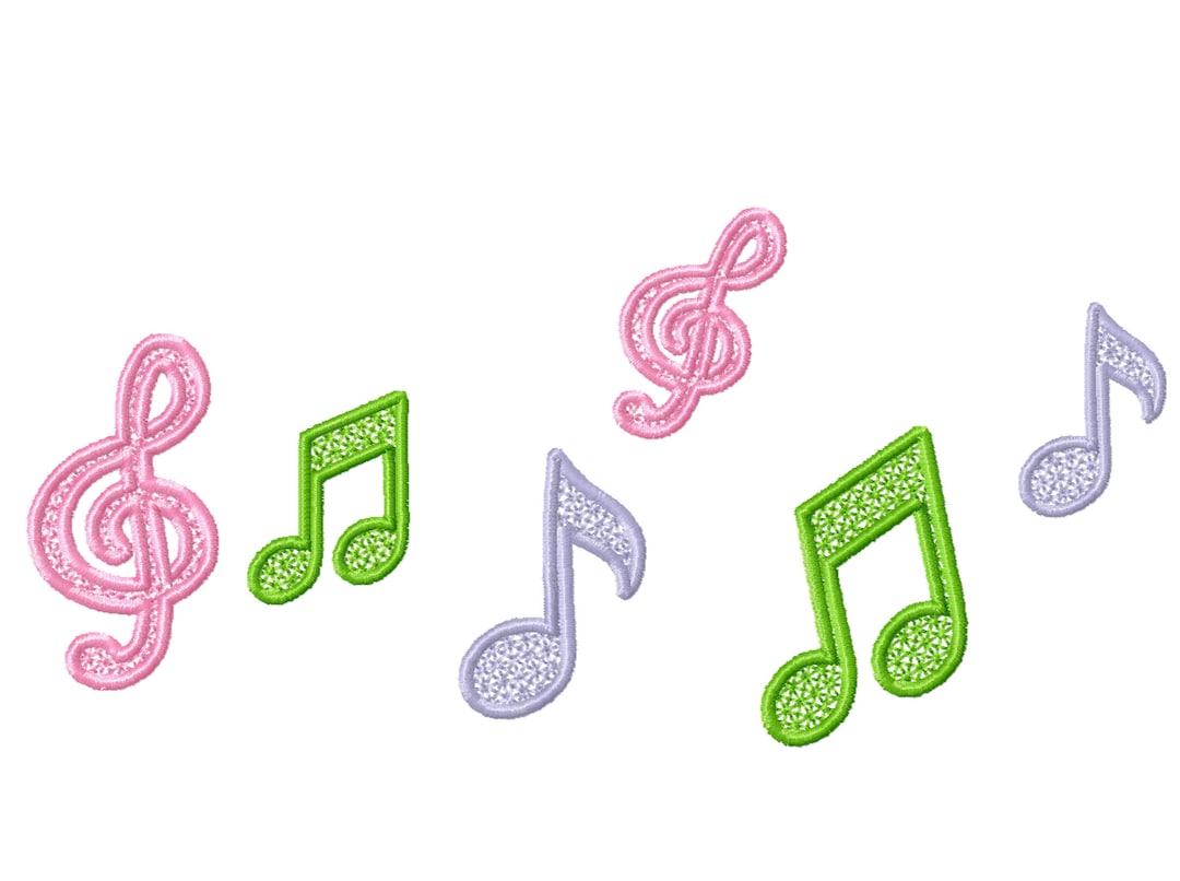 Music Note Lace Musical Note FSL Freestanding Lace Jewelry Pendant ...