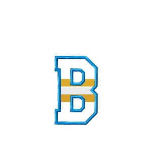 Striped Varsity Sports FONT Applique Striped Alphabet Monogram Letters ...