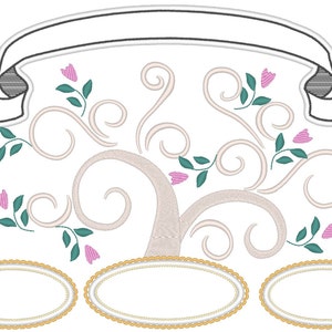 Fancy and Romantic Tree of Life Family Tree Machine Embroidery Designs ...