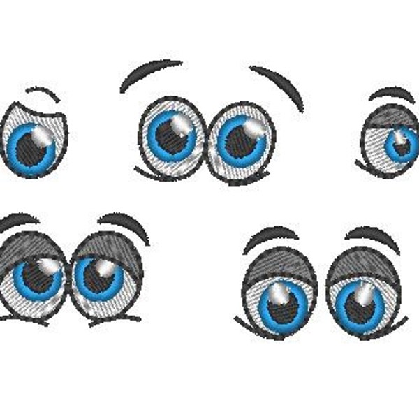 Eyes Embroidery - Etsy