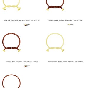 Baby Cowboy Lasso Rope Monogram Circle Frame With Fringed Ends Tassel ...