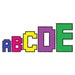 Gamer Block Font Letters A-Z Whole Alphabet and Numbers 0-9 Crewmate ...