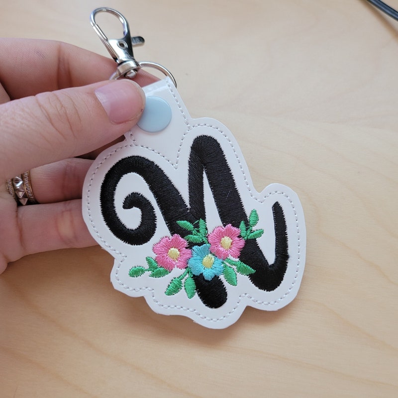 Snap Tab Embroidery File - Etsy