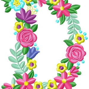 UPDATED! Floral Whole Entire Alphabet Garden Flag Monogram Liberty ...
