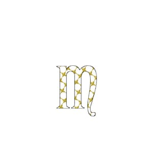 Classic Crisscross Monogram Font Light Stitch Alphabet Machine ...