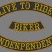 Arc Shape for Rocker and Mini FONT Included Applique Machine Embroidery ...