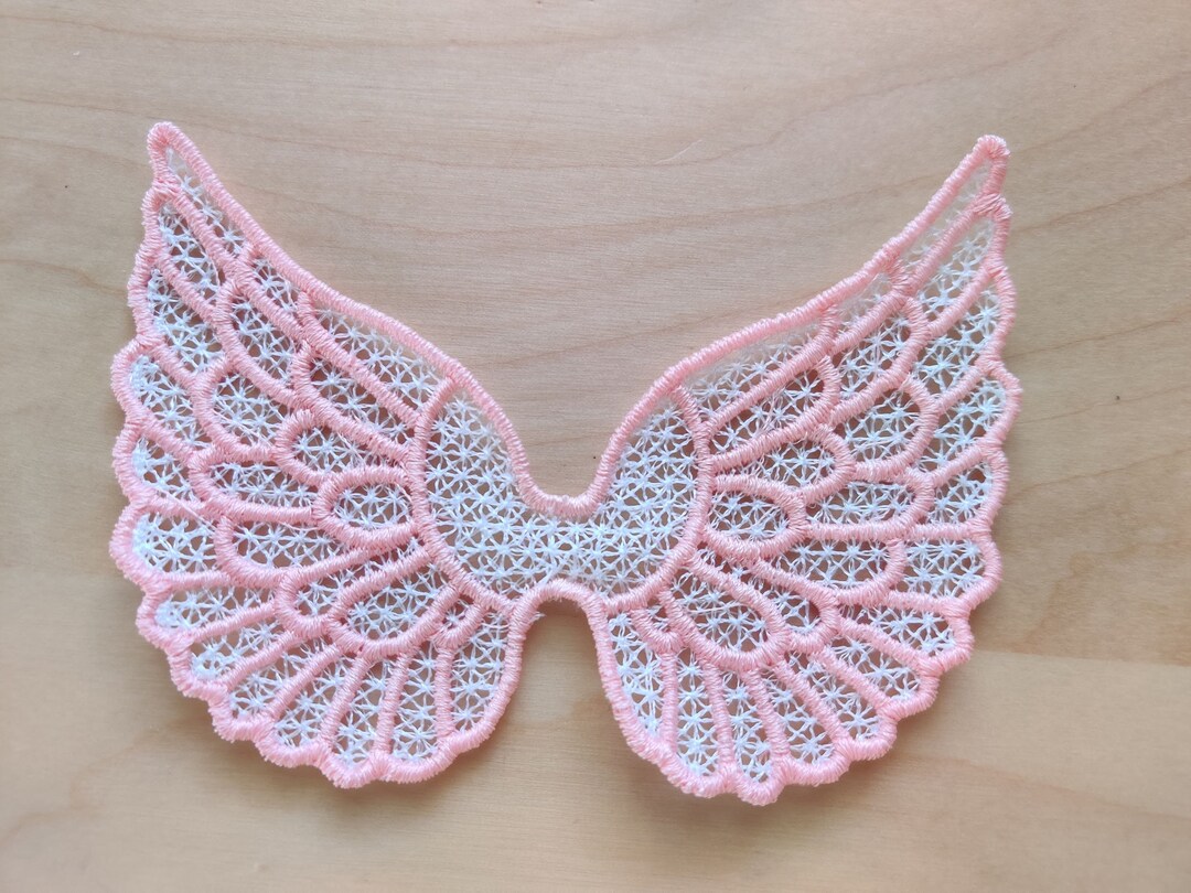 Angel Wings FSL, Freestanding Lace Angel Wing Free Standing Lace ...