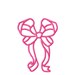Awesome Curl Bow Applique Machine Embroidery Designs Ribbon Girly Bow ...