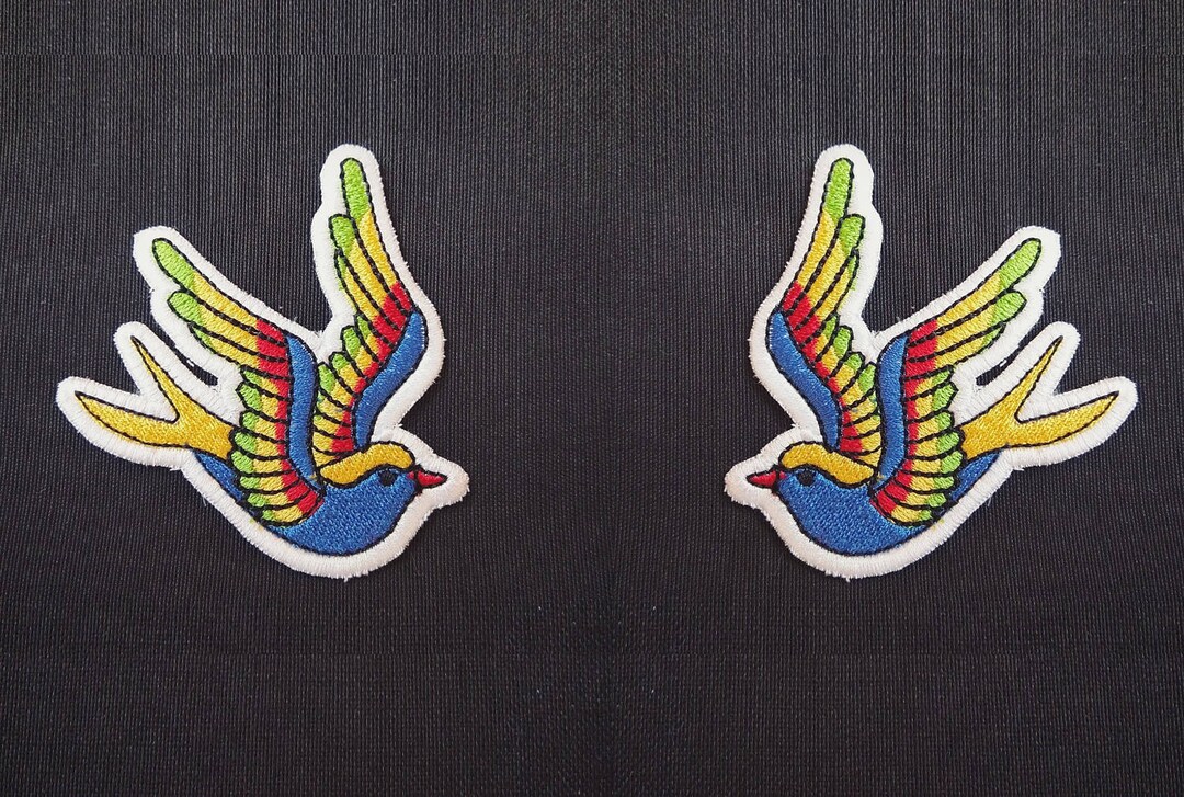 Sparrow Patch Machine Embroidery Designs Patch Applique Designs in ...