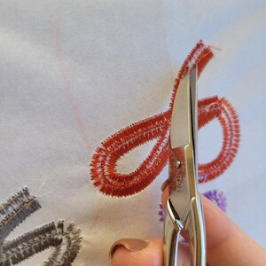 Queen Tiny Extra Secure & Fluff Fringed Handwriting Fluffy FONT Machine ...