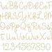 New Rope FONT Machine Embroidery Designs in Assorted Mini Sizes ...