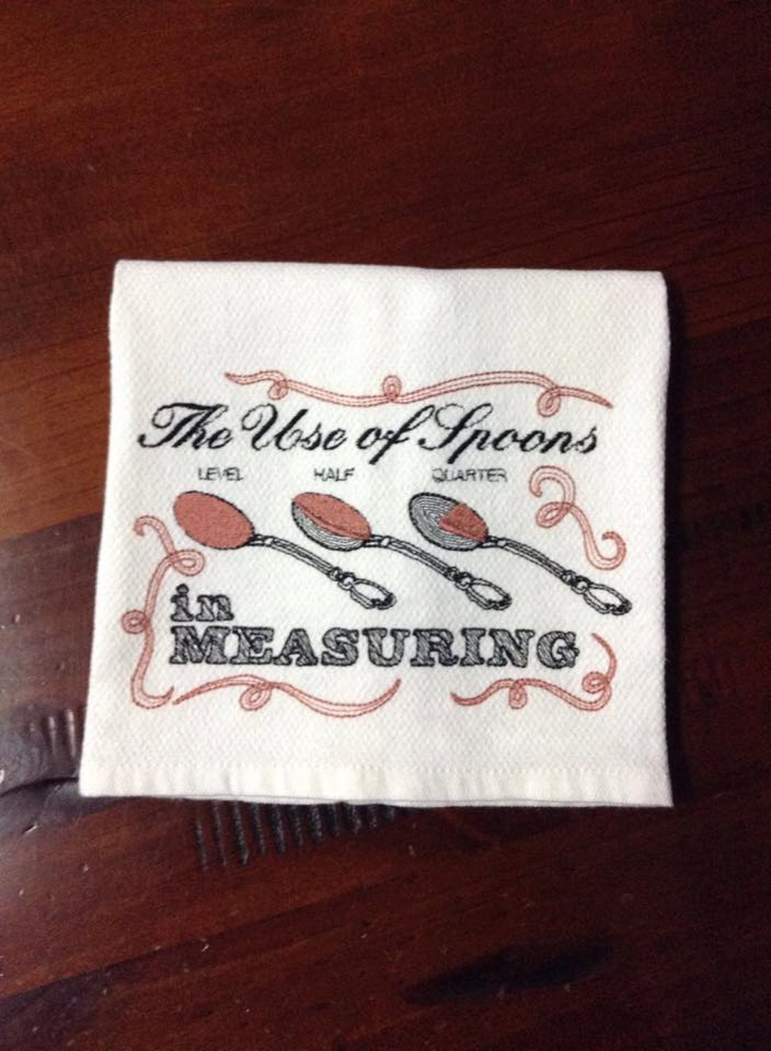 The Use of Spoons - Kitchen Towel Embroidery Designs - Quick Stitch ...