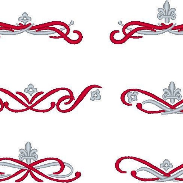 Fleur De Lis Border - Etsy