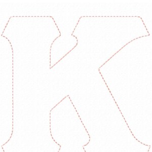 Raggedy Edge Easy Greek Font, Alphabet, ABC, Letters 1 Step Applique ...