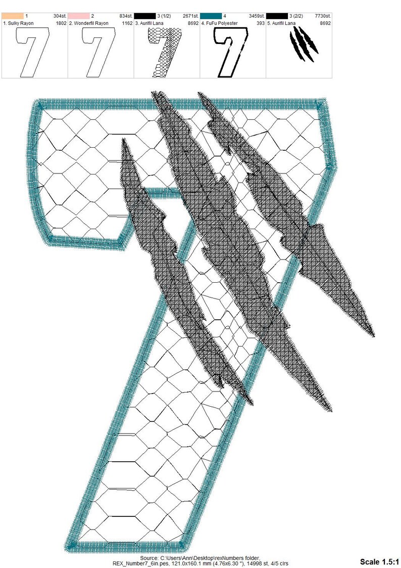 T-rex Indominus Dinosaur Birthday Number 7 SEVEN Kids Boy - Etsy