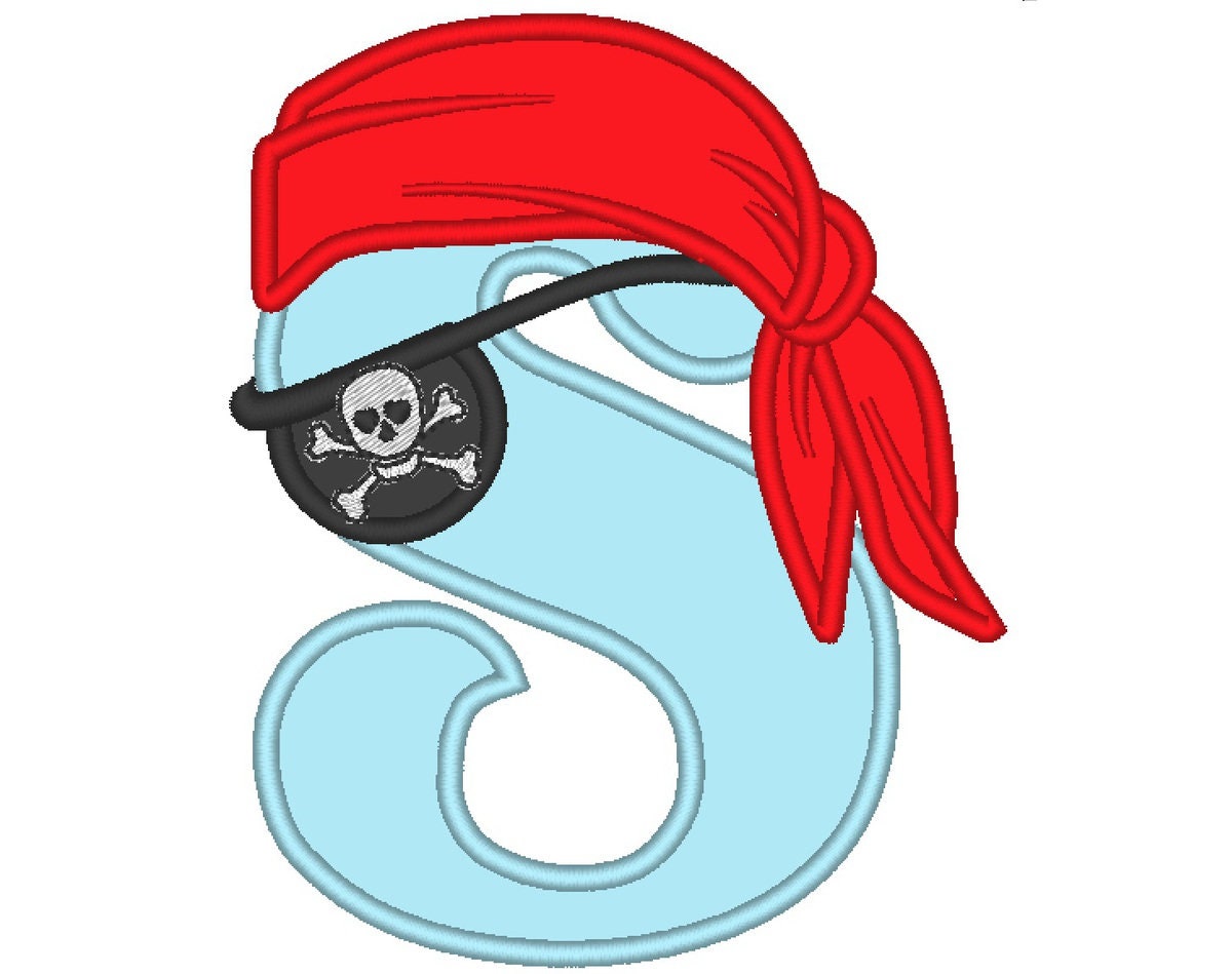 Pirate Alphabet Letters