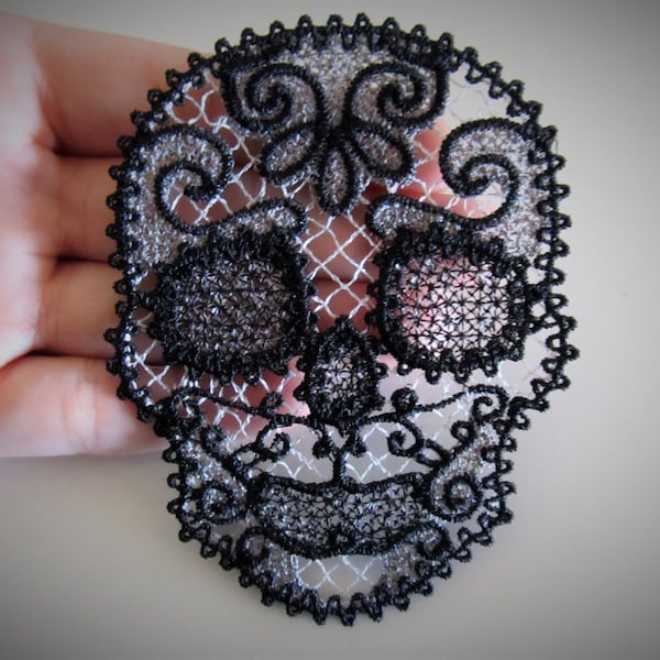 Skull Lace - Etsy
