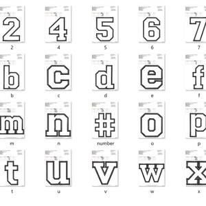 Block Athletic Collegiate Applique Sport Font Machine Embroidery ...