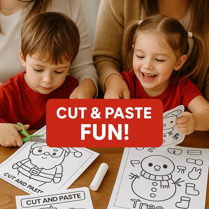 Kit de motricidad fina navideña | Actividades navideñas para preescolar ...