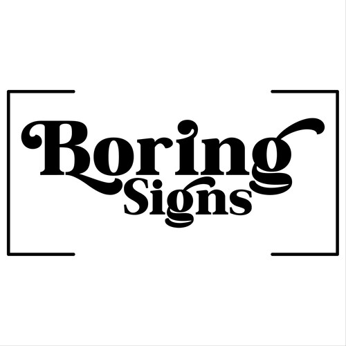 BoringSigns - Etsy
