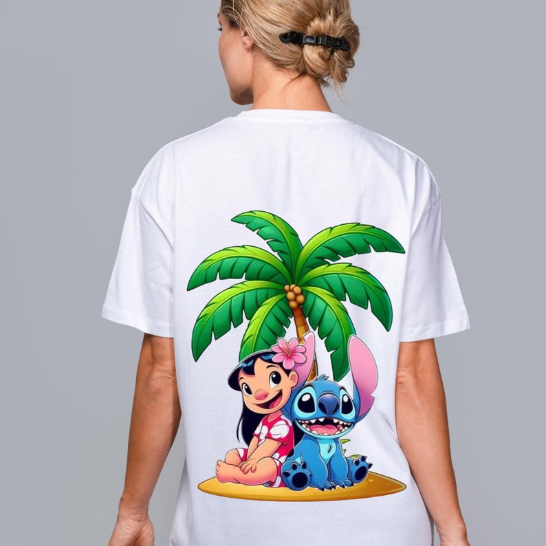 Lilo and Stitch Watercolor Clipart, Lilo & Stitch Clipart, Cute Lilo ...