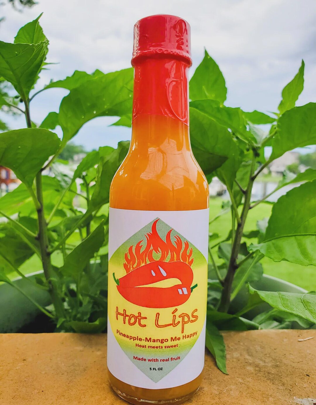 Pineapple Mango Me Happy Hot Lips Hot Sauce - Etsy