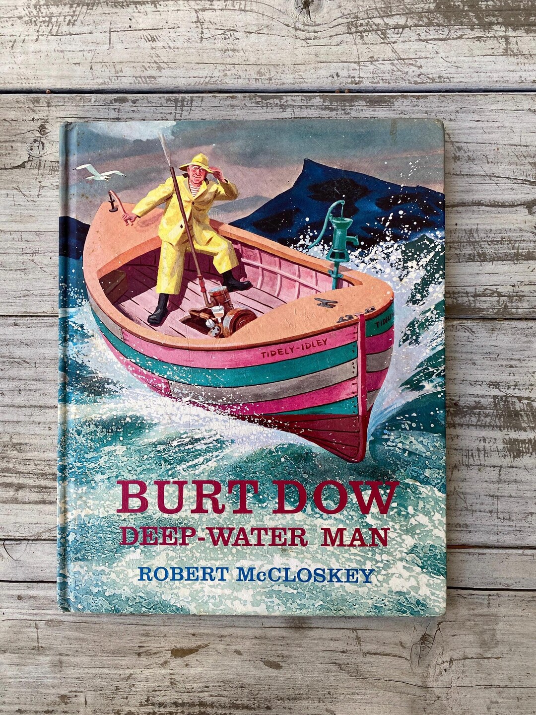 Vintage Burt Dow Deep Water Man-signed - Etsy