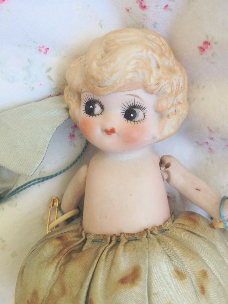 1920's Bisque Kewpie Doll Japan-Pincushion | Etsy