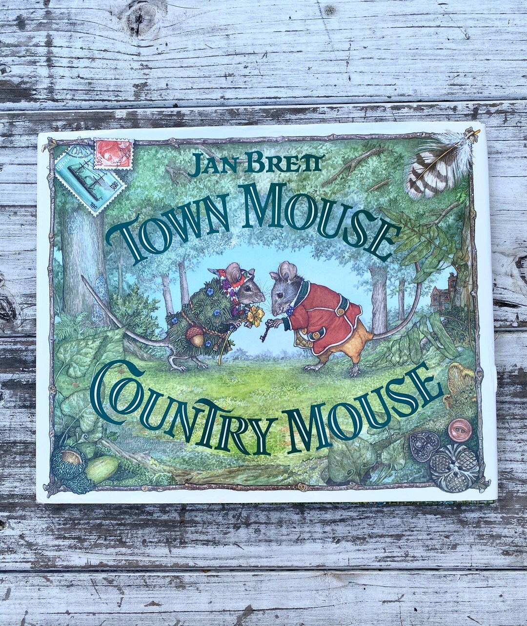 Jan Bretts Town Mouse and Country Mouse-signed - Etsy