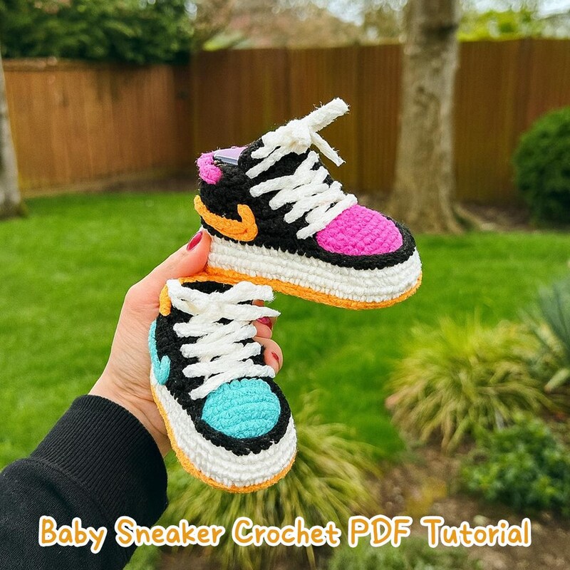 Nike Baby Crochet Shoes - Etsy