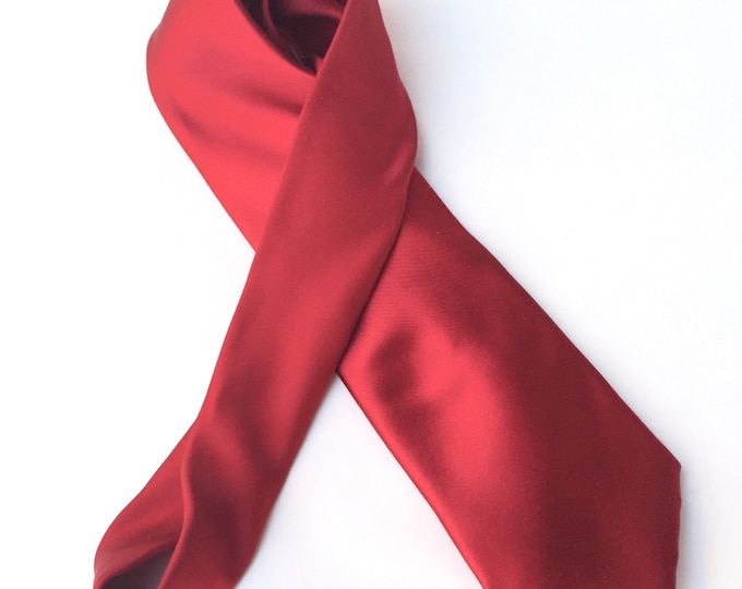 Donald J. Trump Signature Collection Necktie Red Silk - Etsy