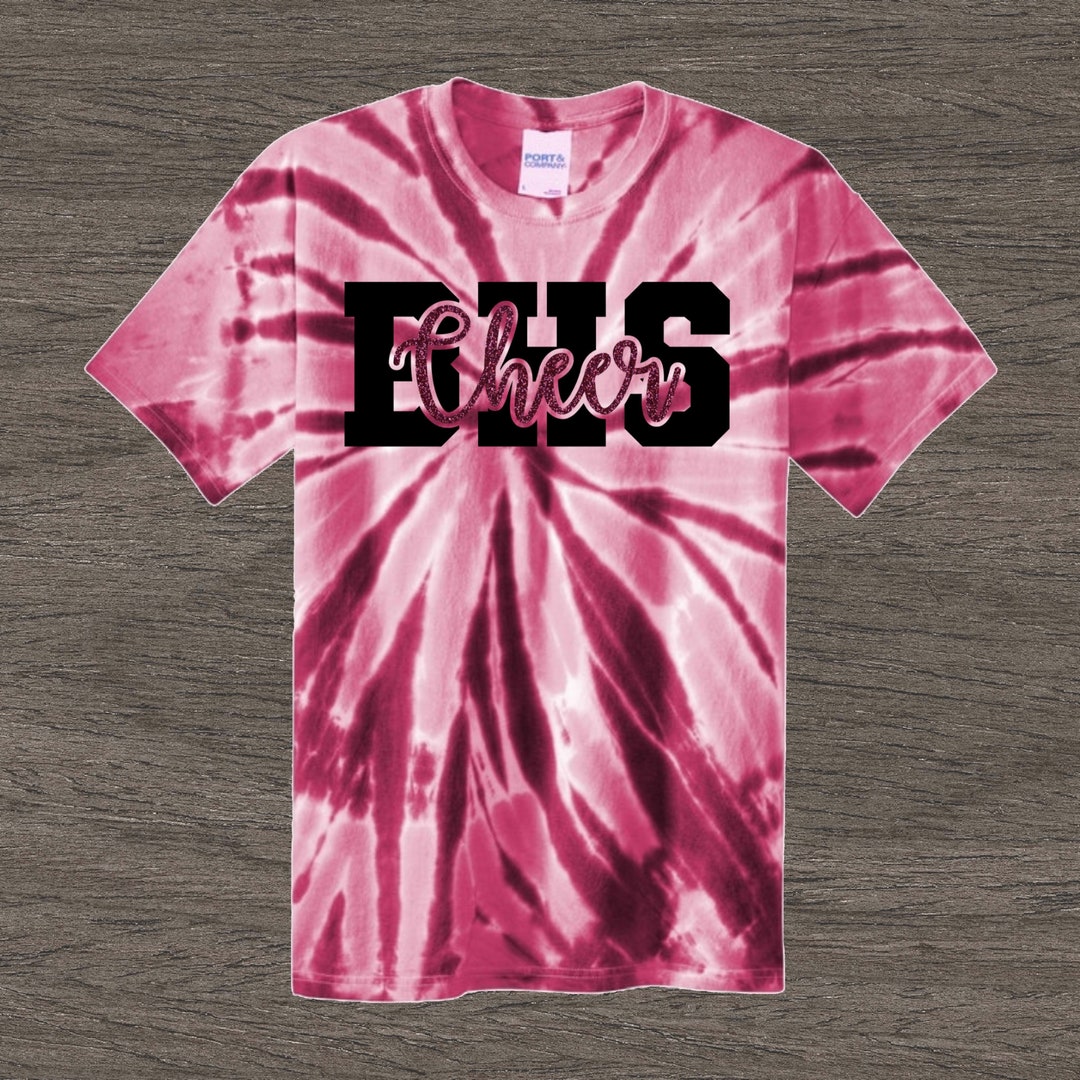 Tie Dye Cheer Team Shirts / Custom Team Tee / Squad Shirts / Custom ...