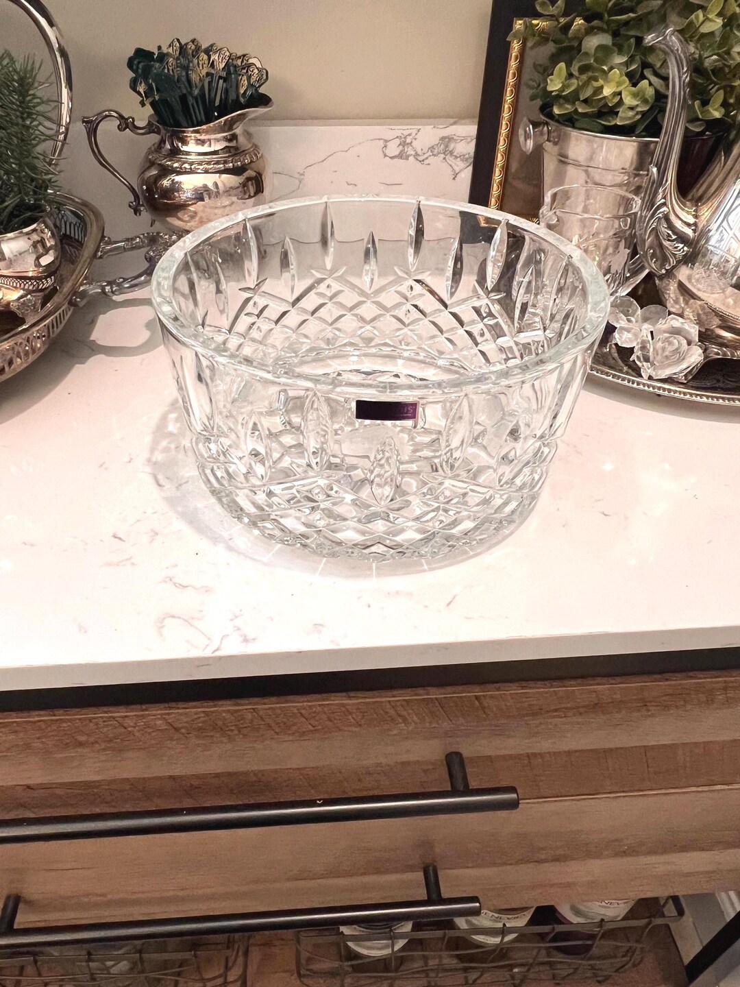 Marquis by Waterford Markham 9" Crystal Bowl | Elegant Vintage ...