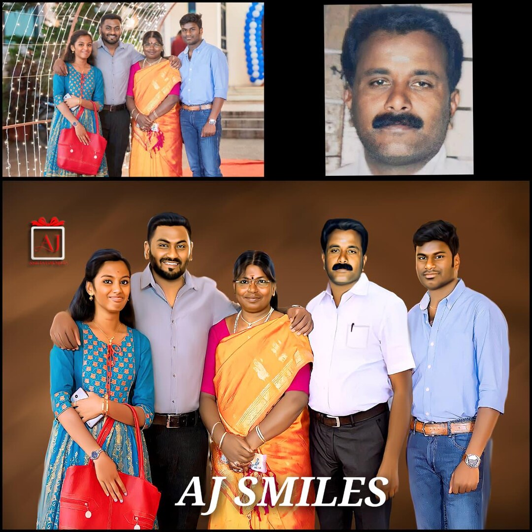 Memorial Portrait: Add Deceased Loved One to Photo, Family Remembrance ...