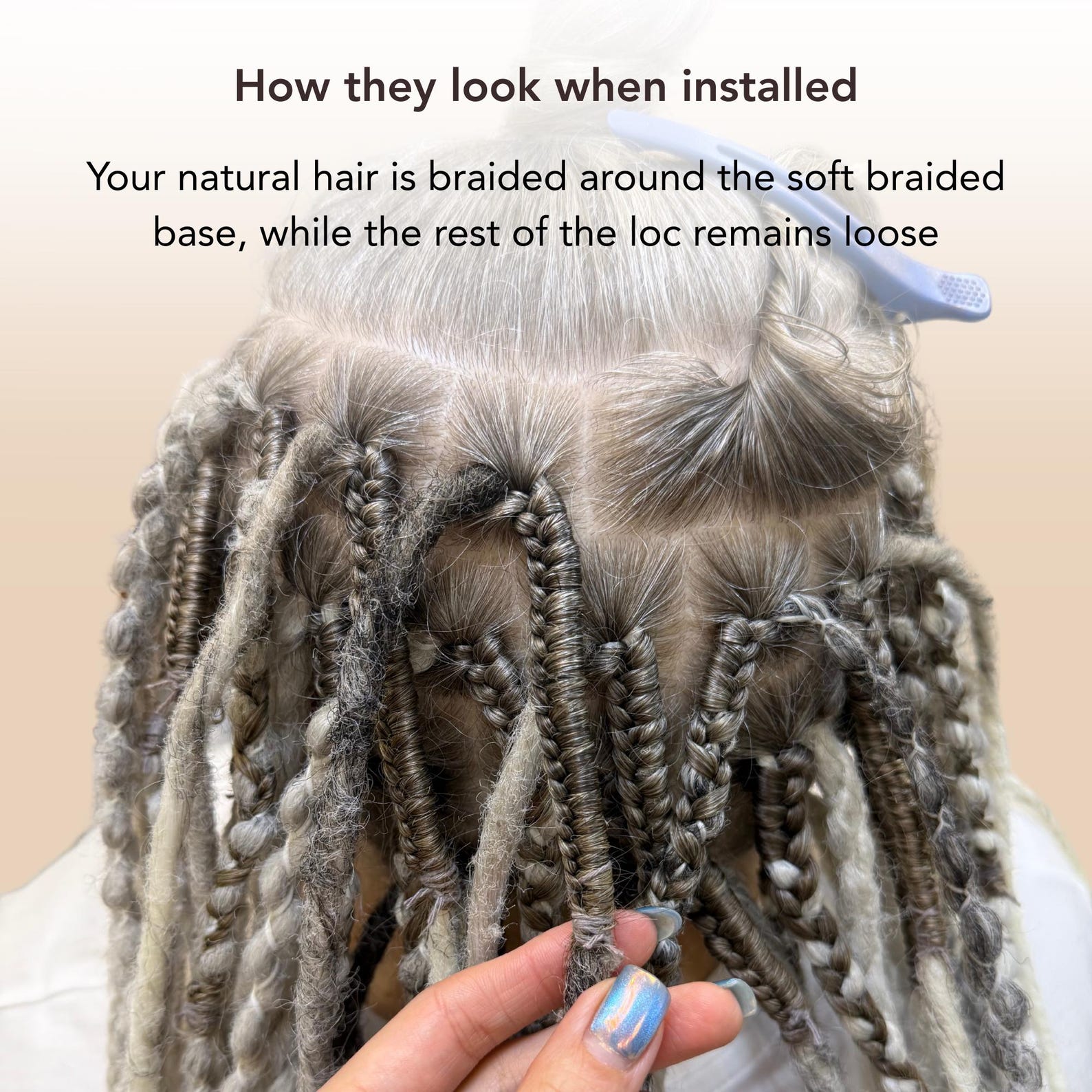 Soft Red Braid-in Dreads With Curls, Double-ended Synthetic Crochet ...