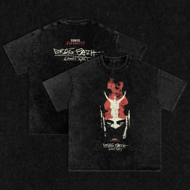 Twenty One Pilots - Breach - Drag Path Inspired - Acid Wash Oversize T ...