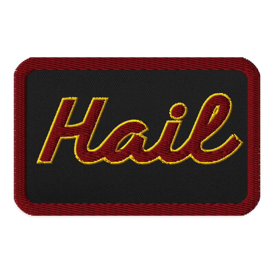 Washington Commanders Embroidered Patch - Hail Patch - Etsy