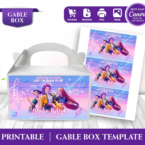 Kpop Demon Hunters Lunch Box - Etsy UK