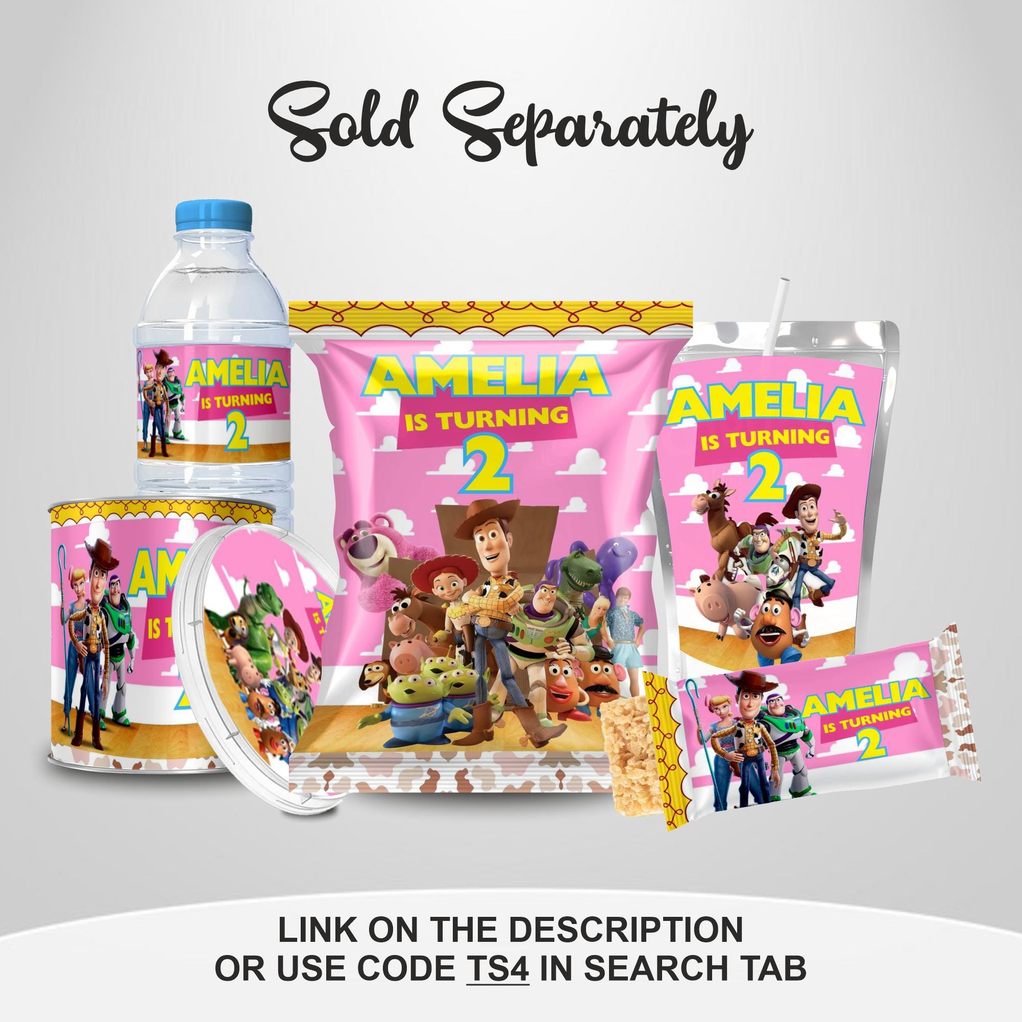 Toy Story Party Favor Gable Box Label Buzz Lightyear Toy Story Theme ...