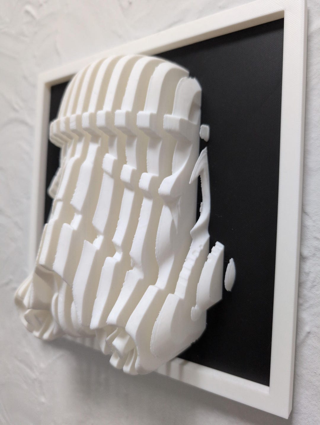 3D Layered Stormtrooper Wall Art – Striking Sci-fi Home Decor – Perfect ...
